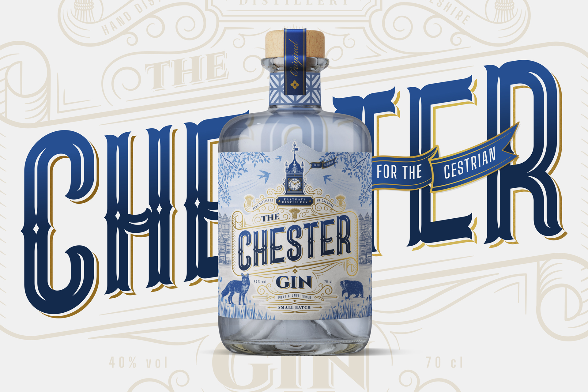 Chester Gin Bottle Design | Heritage Meets Modernity